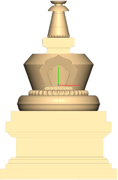 The 108 Stupas